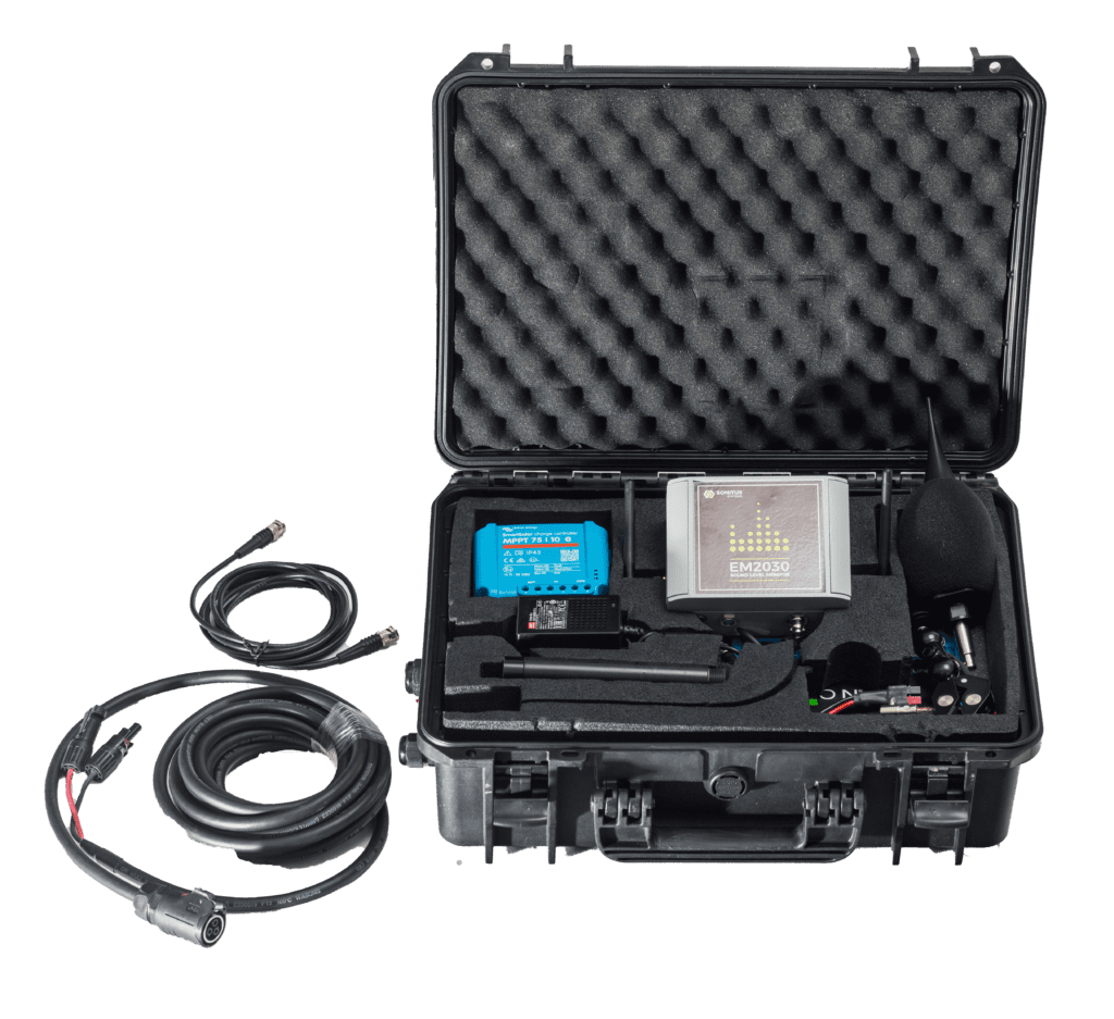 Solar Power Kit for Sonitus SLM (50W, 20Ah) - BLACK CASE | Specto ...